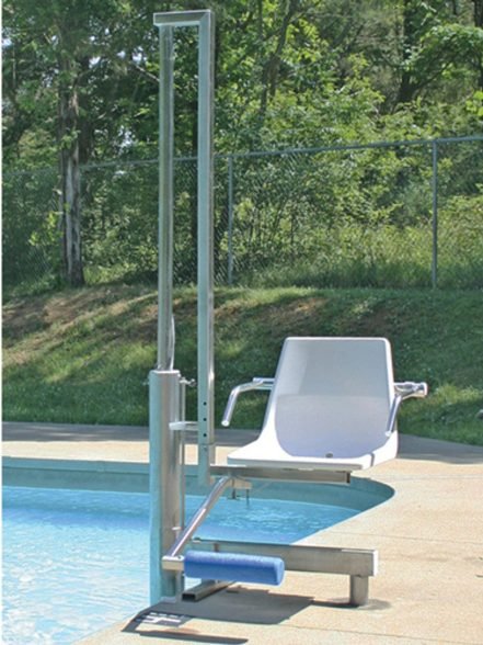 Aquatic Access IGAT-180/135 In-Ground Pool Lift - Mobility Ocean
